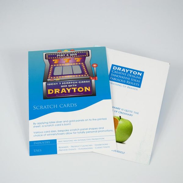 Gallery - Scratch Card Printing UK