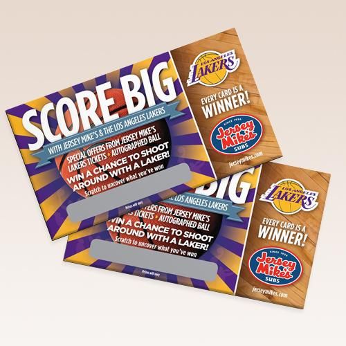 Gallery - Scratch Card Printing UK