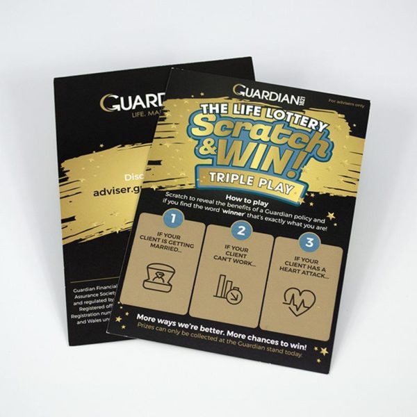 Scratch Cards, Scratch Posters and Parking Tickets