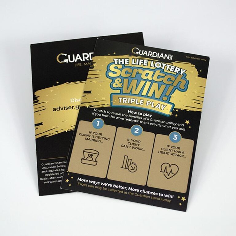 Scratch Cards, Scratch Posters and Parking Tickets