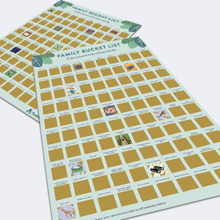 Bucket List Scratch Off Posters - Scratch Card Printing UK