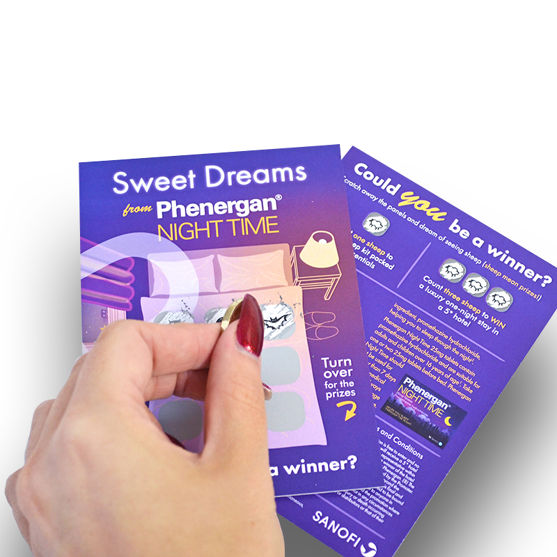 Product Range - Scratch Card Printing UK