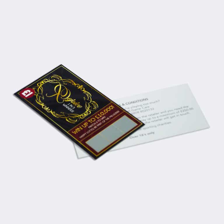 Templates - Scratch Card Printing UK